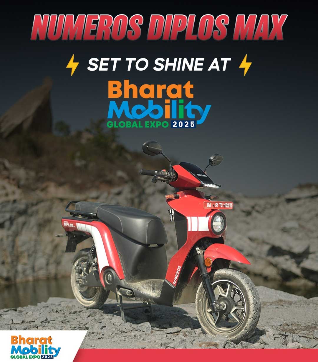 Numeros Motors to launch E2W at Bharat Mobility Expo 2025