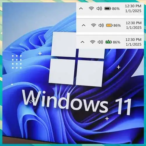 Windows 11 planning colour-coded battery indicator