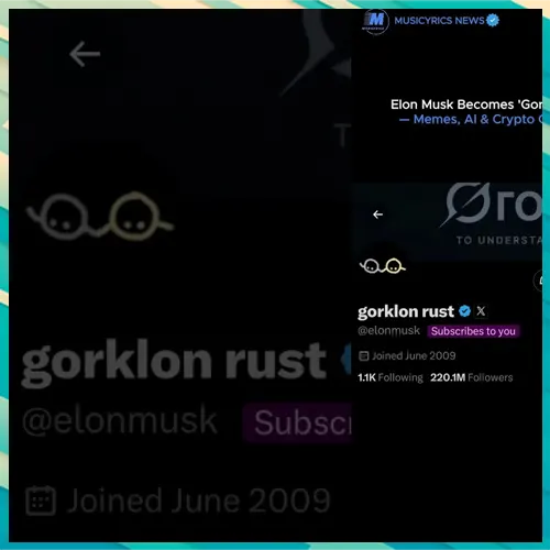 Elon Musk Renames Himself ‘Gorklon Rust’ on X